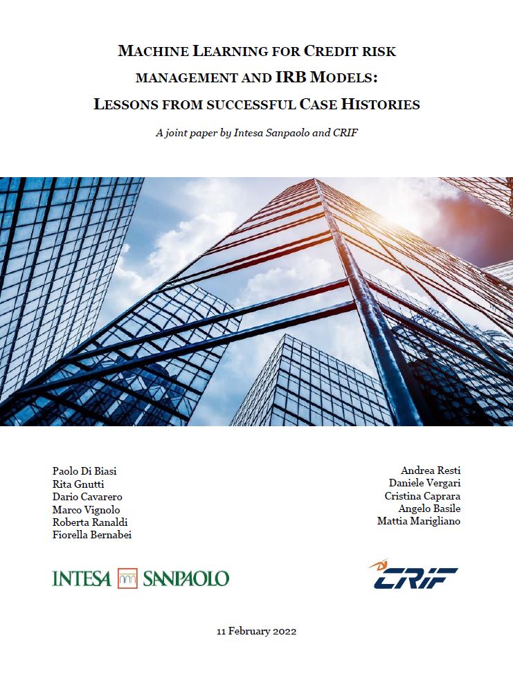 MACHINE LEARNING FOR CREDIT RISK MANAGEMENT AND IRB MODELS | CRIF Digital